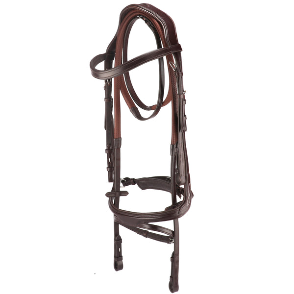 Anatomical Crank Flash Noseband Bridle With Reins - 2135 - Save up to ...